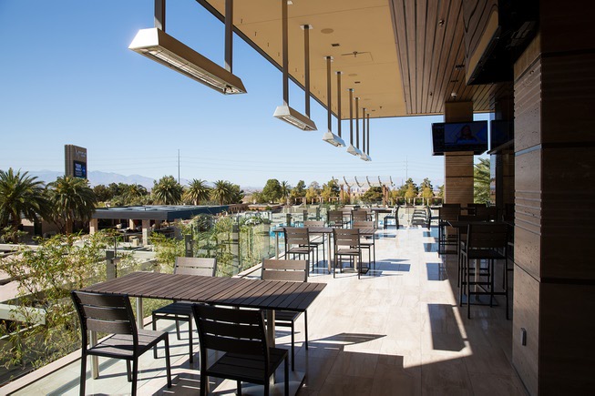 Raiders Tavern & Grill Grand Opening - A look at the patio inside ...