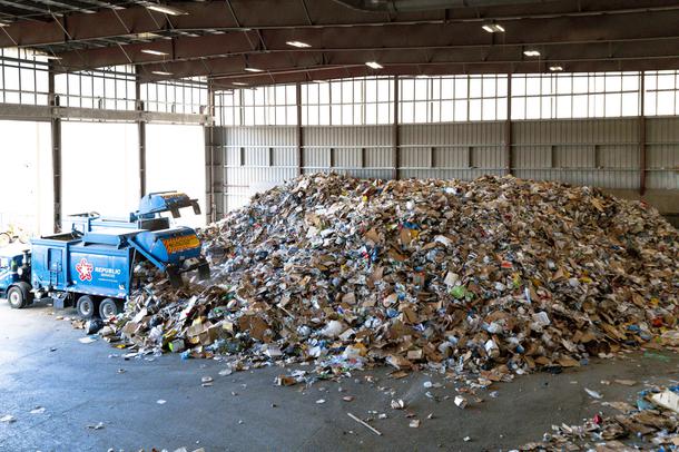 Photograph: Republic Services Recycling Center - Las Vegas Weekly