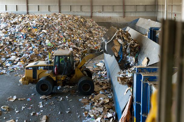 Photograph: Republic Services Recycling Center - Las Vegas Weekly