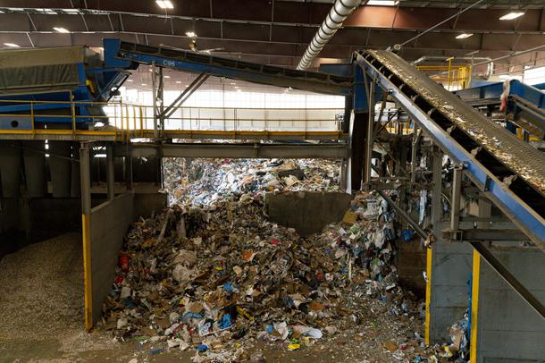 Photograph: Republic Services Recycling Center - Las Vegas Weekly