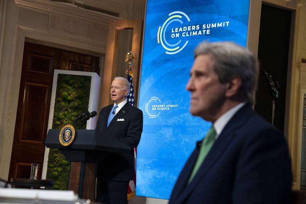 Summit shows Biden's big vision on fighting climate change - Las Vegas ...