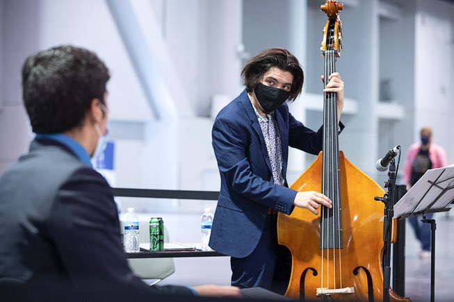 Vaccination Concert Series - Sam Knapp, of the Gamboa Trio, plays the ...
