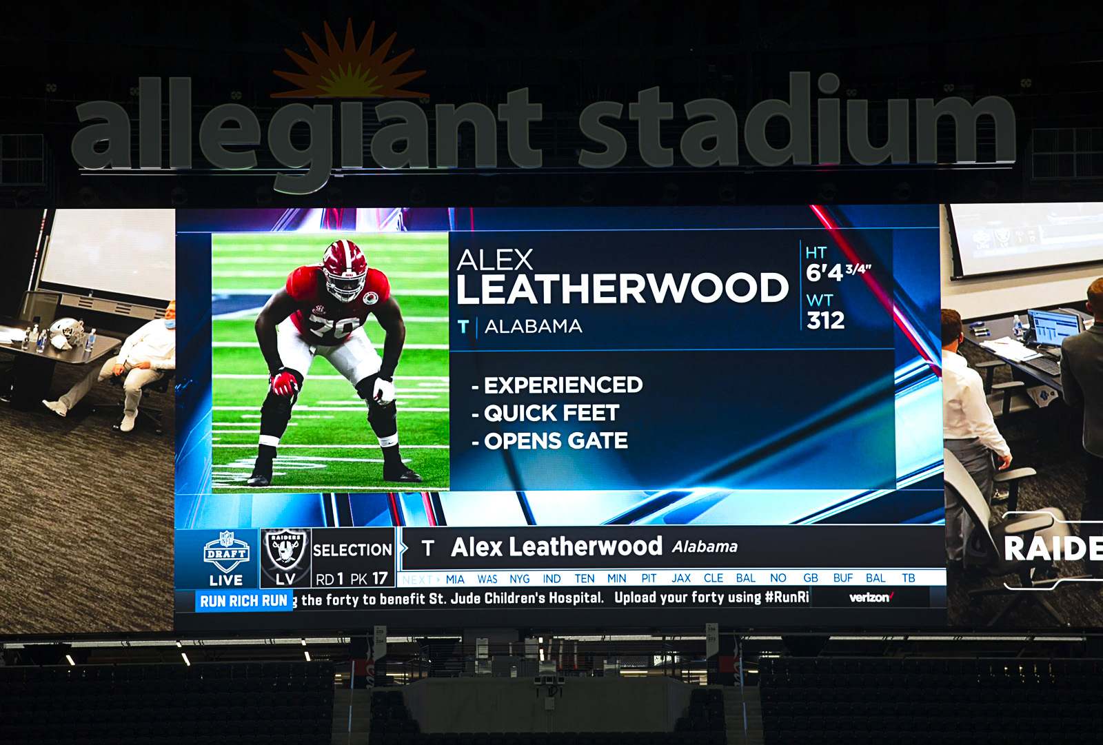 NFL Draft Party At Allegiant Stadium - Las Vegas Sun News
