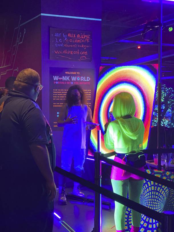 Photograph: Alex Aliume at Wink World 5/2 - Las Vegas Weekly