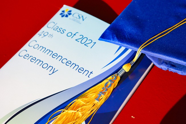 CSN Class of 2021 Commencement Ceremony - CSN's class of 2021 graduates ...