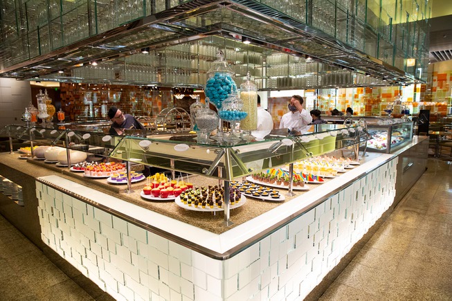 Bacchanal Buffet at Caesars Palace Grand Re-Opening - A look at the ...