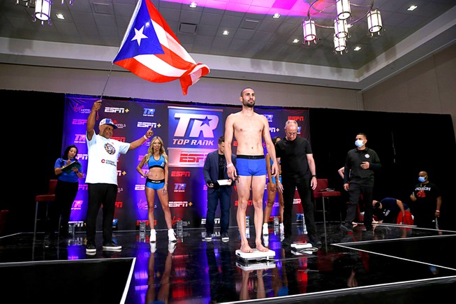 Boxers Ready For WBO Title Fight At Virgin - Junior welterweight boxer ...