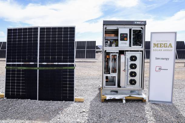Photograph: MGM Resorts Mega Solar Array Launch - Las Vegas Weekly