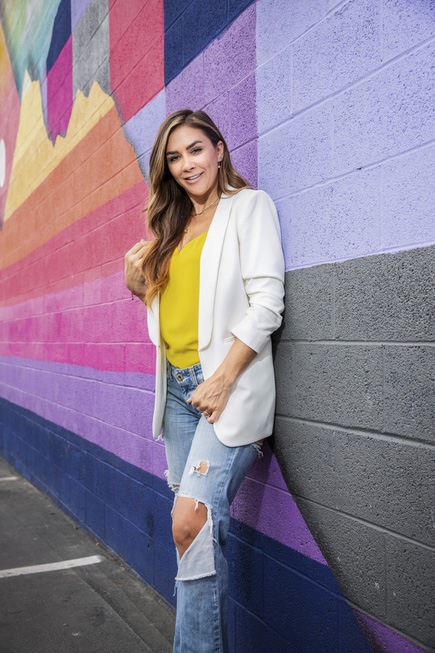 Tina Ulman - Cannabis advocate and businesswoman Tina Ulman poses for a ...