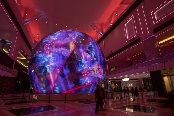 Photograph: Resorts World Digital Sphere - Las Vegas Weekly