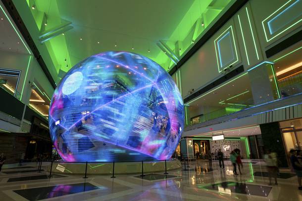 Photograph: Resorts World Digital Sphere - Las Vegas Weekly