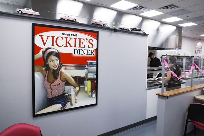 Vickie's Diner Celebrates New Location - Vickie's Diner kept its 1950s ...