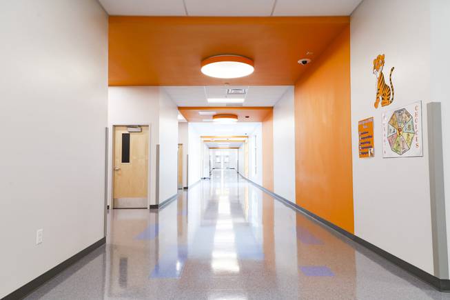 Photograph : Newly Rebuilt George E. Harris Elementary