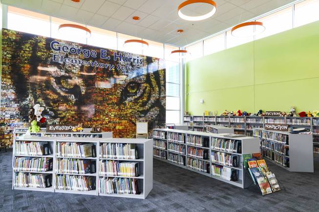 Photograph : Newly Rebuilt George E. Harris Elementary