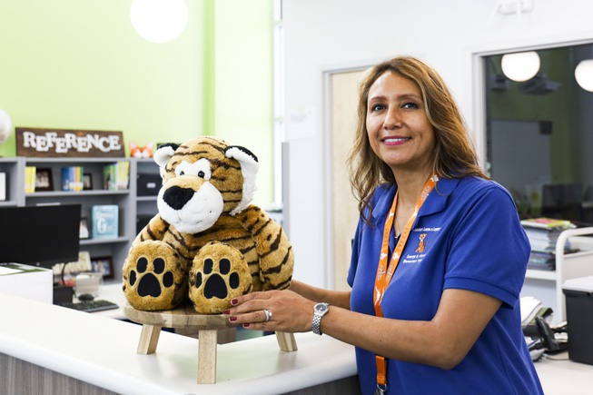 Newly Rebuilt George E. Harris Elementary - Principal Margarita Harris ...