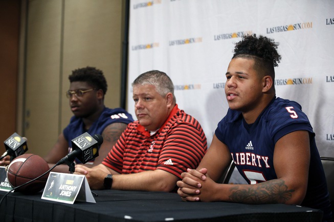2021 High School Football Media Day - during the Las Vegas Sun High ...