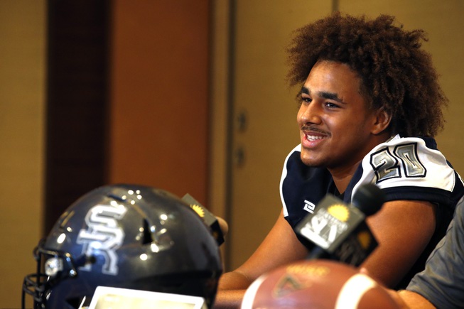 2021 High School Football Media Day - during the Las Vegas Sun High ...