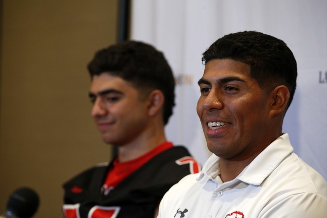 2021 High School Football Media Day - during the Las Vegas Sun High ...