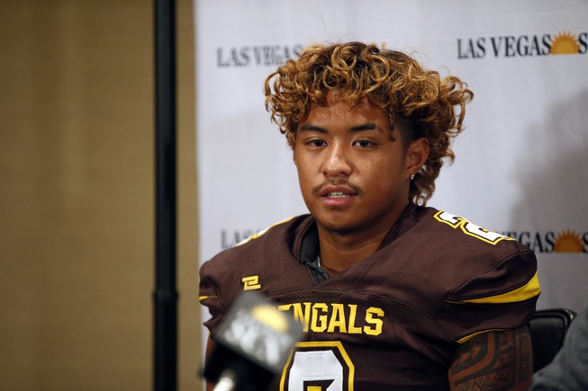 2021 High School Football Media Day - during the Las Vegas Sun High ...