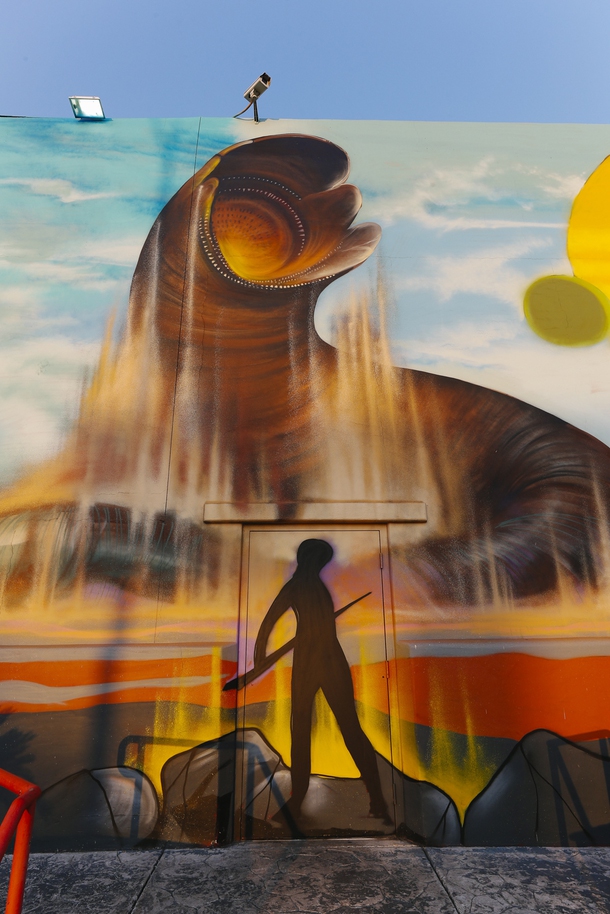 Photograph: Dune Mural - Las Vegas Weekly