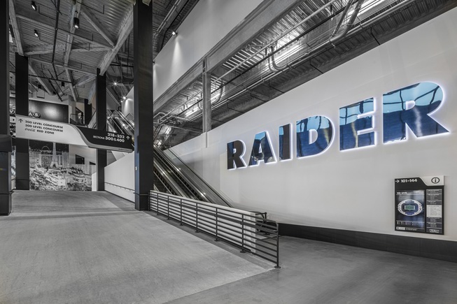 Nearly 4,000 YESCO Signs at Allegiant Stadium - When Allegiant Stadium ...