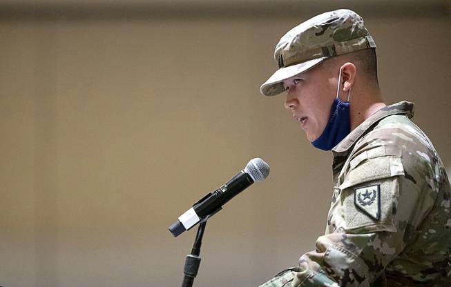 Bravo company, 422d ESB Demobilization Ceremony - Nevada Army National ...