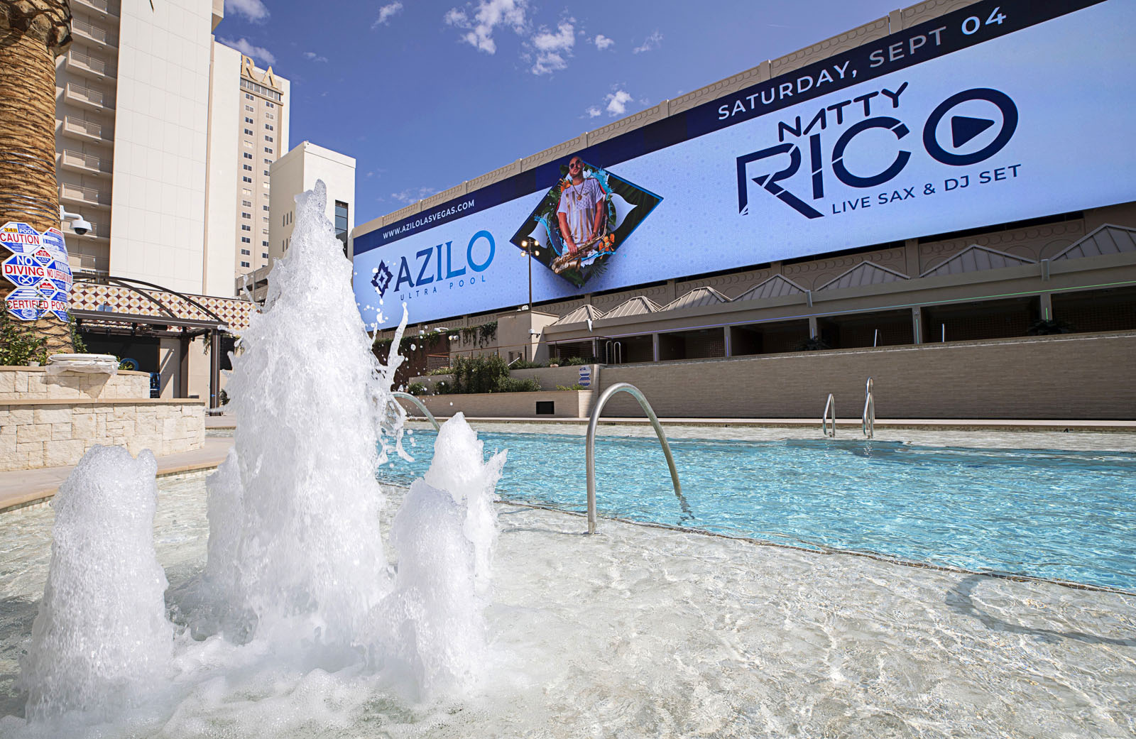 Azilo Ultra Pool at the Sahara - Las Vegas Sun News