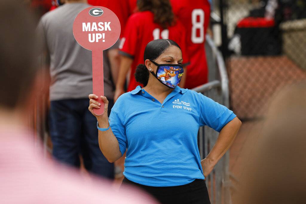 Fans to head back to stadiums, some with vax cards and masks - Las ...