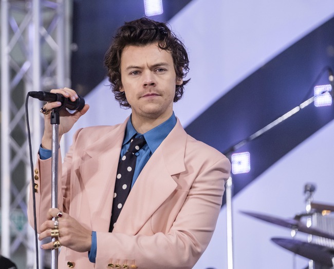 Harry Styles and his fans share in the love at his long-awaited return ...