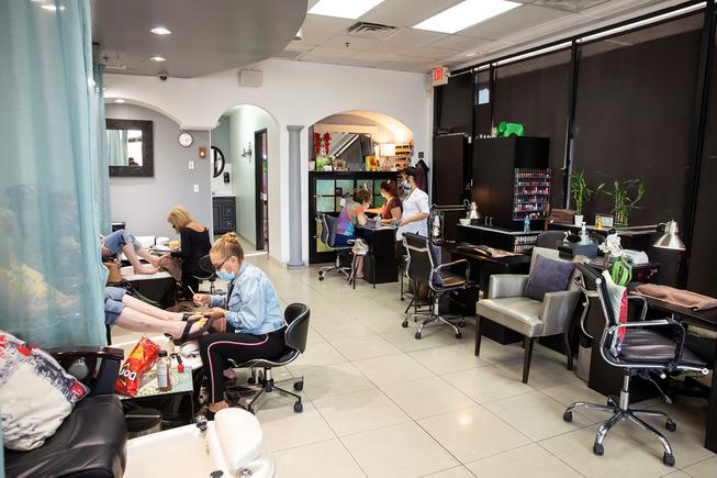 Body Spa Salons - A look at the Body Spa West Salon, which houses ... -