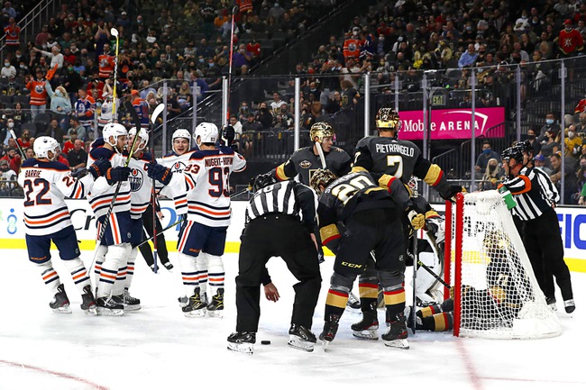 Live coverage: Third-period Oilers goals send Golden Knights to third ...