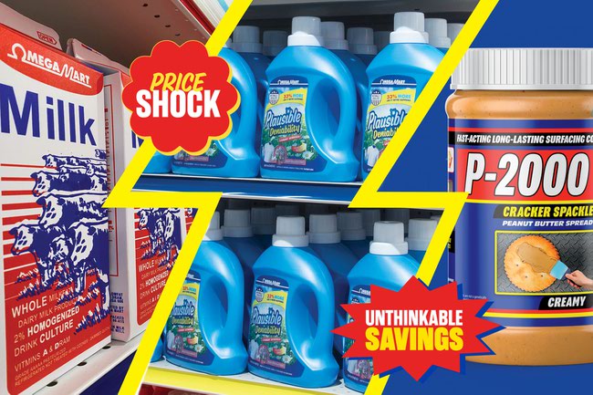 Shopping Omega Mart: A quick tour of the mischievous products at ...