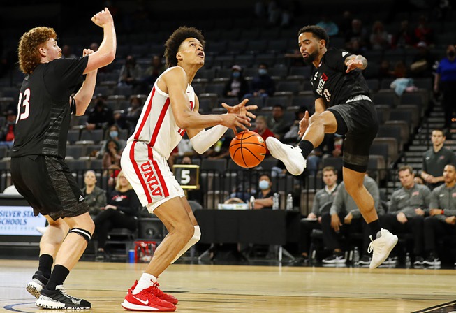UNLV Rebels Beat Seattle Redhawks, 76-56 - Seattle Redhawks guard Kyree ...
