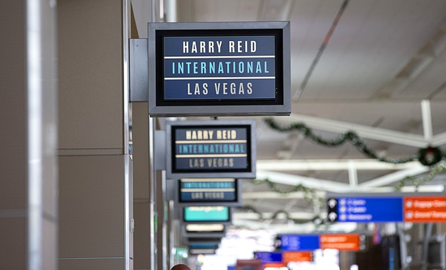 Las Vegas airport renamed for former U.S. Sen. Harry Reid - Las Vegas ...