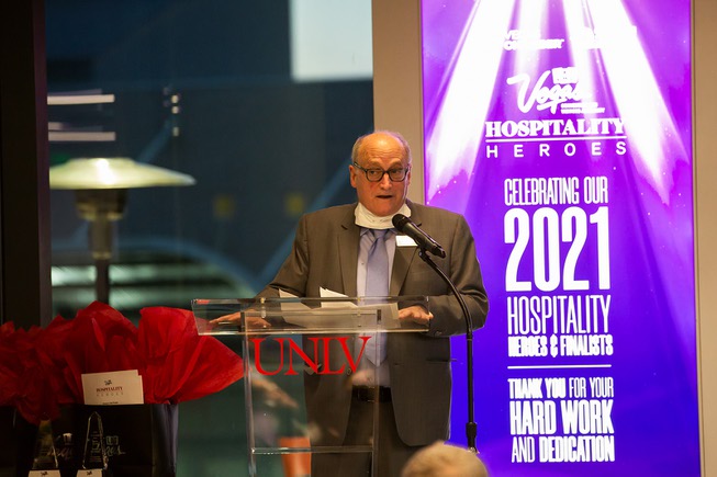2021 Hospitality Heroes Reception - Stowe Shoemaker, Dean UNLV College ...