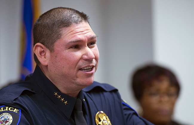 Officer shown taking down Black teen reassigned, says CCSD Police chief ...