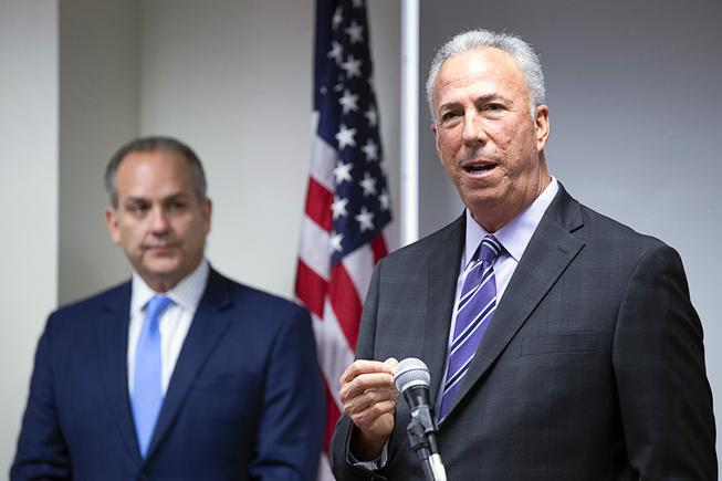 Photograph : CCSD News Conference on Safety With Steve Wolfson