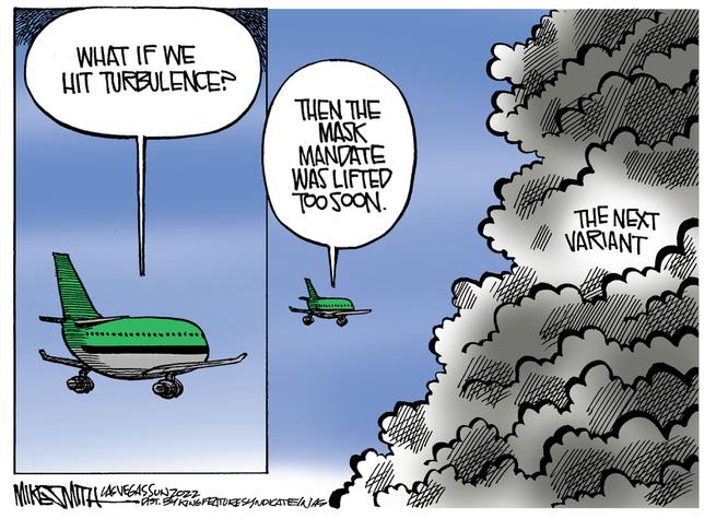 Mike Smith Cartoon: 042022 smith cartoon masks - Las Vegas Sun News
