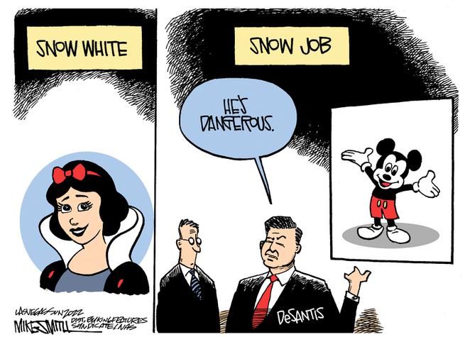 Mike Smith Cartoon: 042122 smith cartoon desantis - Las Vegas Sun News