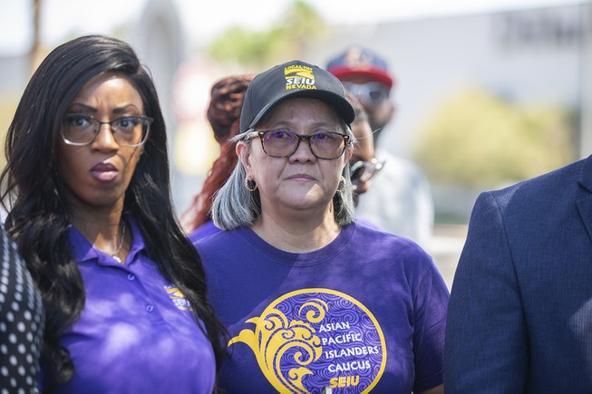 Protesters Denounce Racist Display at Gallery at Sunset Mall - Michelle ...