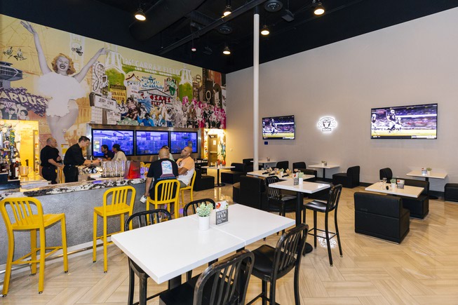 Planet 13 Cannabis Consumption Lounge - An interior view of Trece ...