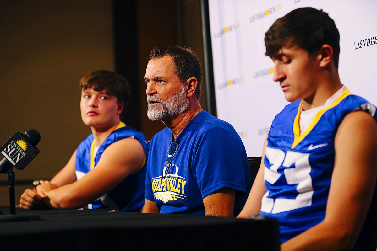 Historic victory: Moapa Valley football coach Lewis grabs career win No ...