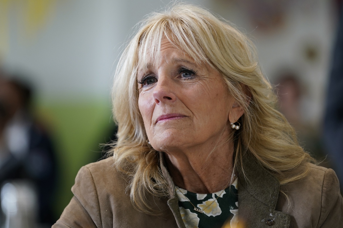 Jill Biden carries out new mission in 2nd year as first lady - Las ...