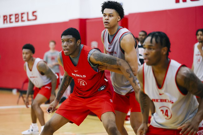 Photograph : UNLV Rebels Practice