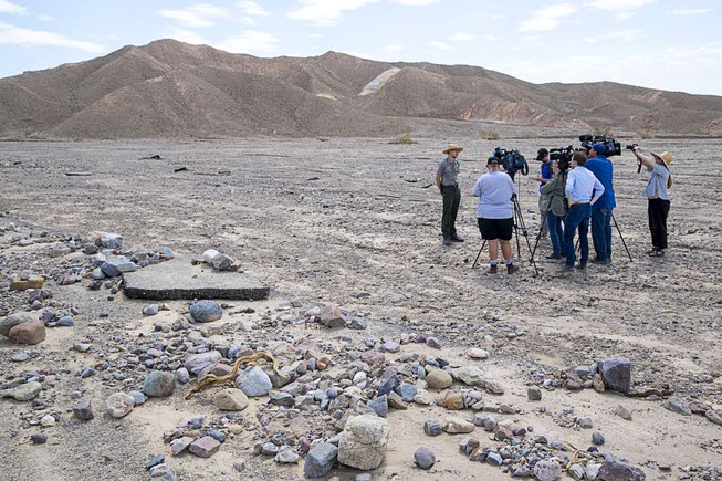 Photograph : Death Valley Storm Damage