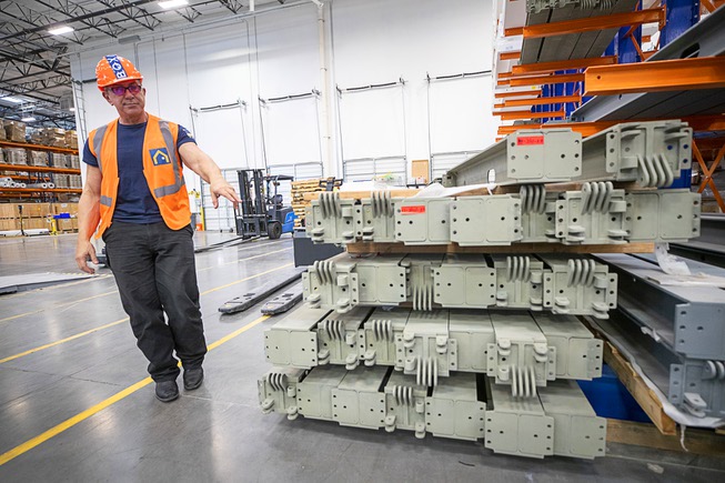 Boxabl: Tiny Houses That Fold - Paolo Tiramani shows hinged steel beams ...