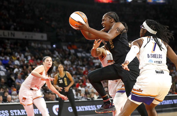Photograph: Aces vs Mercury: Game 2 - Las Vegas Weekly