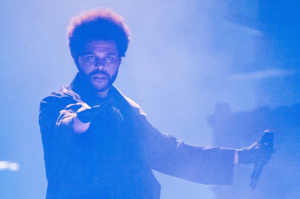 Photograph: The Weeknd at Allegiant - Las Vegas Weekly