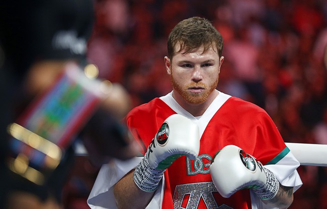 Photograph : Canelo vs Triple G: Fight 3 - Las Vegas Sun News