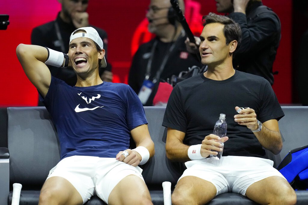 Federer's final match comes in doubles alongside rival Nadal - Las ...